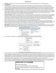 Design Documents Docx Design Documents Introduction Design Documents Take Many Forms And