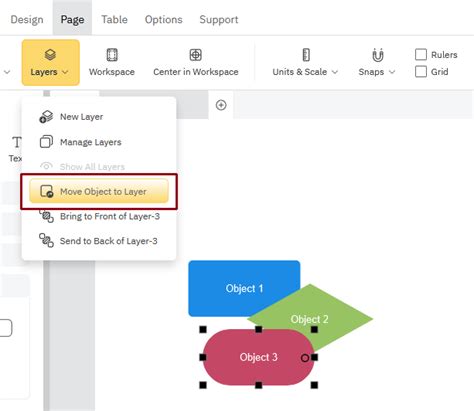 Move Objects Between Layers Smartdraw Knowledge Base