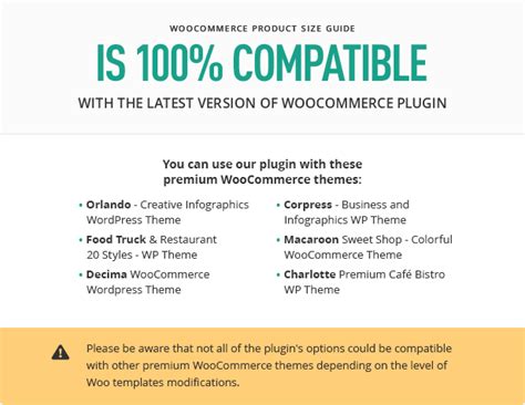 Woocommerce Product Size Guide Webdevbay