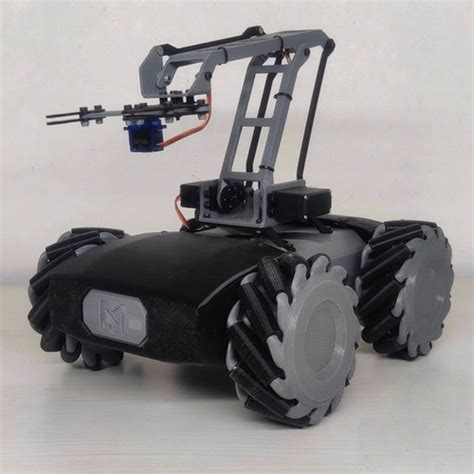 Arduino Mecanum Wheel Robot With Omni Directional Movement