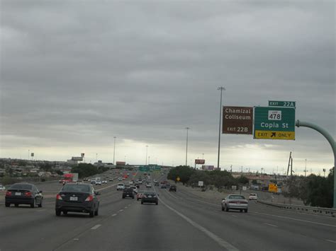 Texas Interstate 10 Eastbound Cross Country Roads