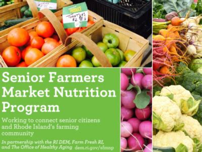 Senior Farmers Market Nutrition Program Making 10000 Food Vouchers
