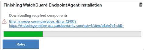 Troubleshoot Watchguard Endpoint Security Software Installation Errors
