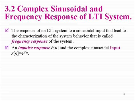 Chapter 3 Fourier Representation Of Signals And Lti