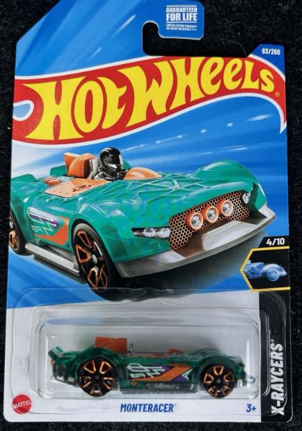 Hot Wheels 2025 063250 Monteracer Translucent Green Ignition Diecast