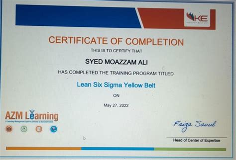 Moazzam Ali On Linkedin Alhamdulilahthanks To Ke Learning Team N Trainer Farhan Shariff