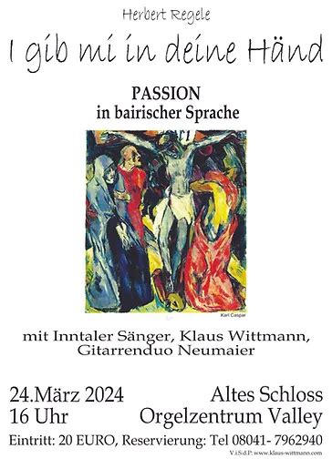 Passion Sprecher K Wittmann Inntaler Sänger Und Gitarrenduo