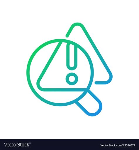 Problem Identification Pixel Perfect Gradient Vector Image