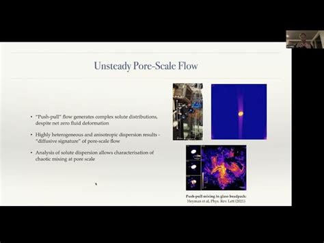 Free Video Fluid Mixing In Porous Media Flows Of Arbitrary Complexity From Porelab Class Central