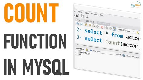 How To Use The Count Function In Sql Sql Aggregate Functions Tutorial