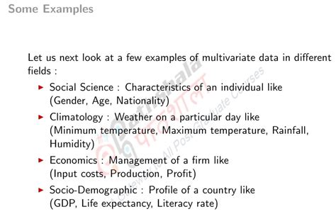 Introduction To Multivariate Analysis Multivariate Analysis