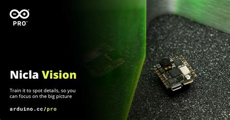 arduino the arduino pro nicla vision features a 2mp