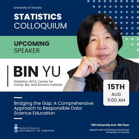 University Of Toronto Department Of Statistical Sciences On Linkedin Universityoftoronto