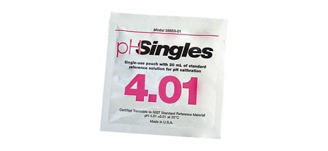 Buffer Solution Singles