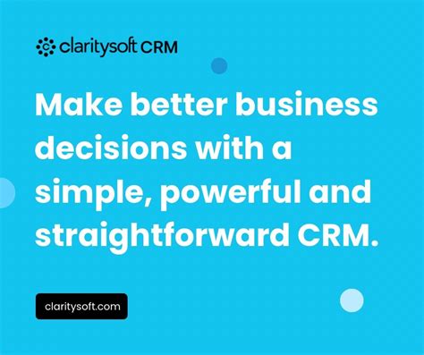 Claritysoft Crm On Linkedin Claritysoftcrm Crm Crmsoftware Crmplatform
