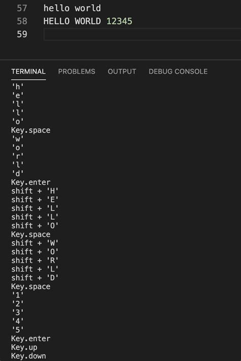 Input How To Listen For Regular Keys And Key Combinations In Python