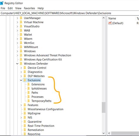 How To Audit Registry Keys Related To Windows Defenders Exclusions