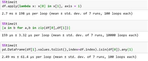 Python 3x Check Whether Column Value Is In Another Column Which