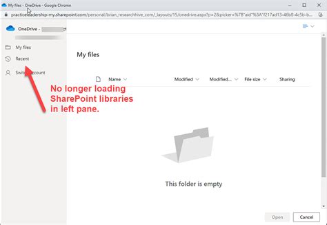 Onedrive Sharepoint File Picker Does Not Load Sharepoint Sites Any More Closed Asana Forum