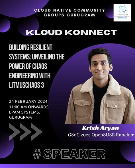 Kloudkonnect Cloudnative Techevent Speakerannouncement Cloud