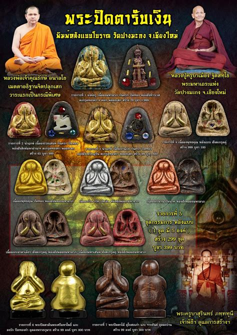 เปิดจอง วัตถุมงคล รุ่น พระเครื่องพาณิชธน๑๙