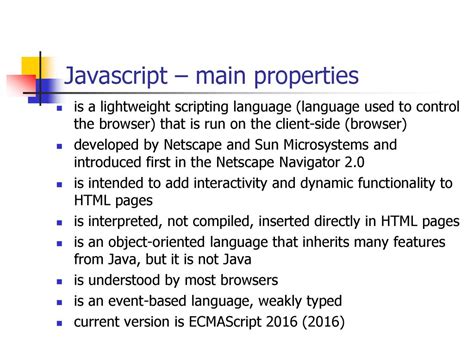 Javascript And Dom Ppt Download