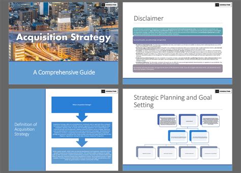 Acquisition Strategy Toolkit Ppt Slide Deck