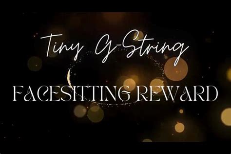 New Clip Tiny G String Facesitting Reward Thicccgoddess Official