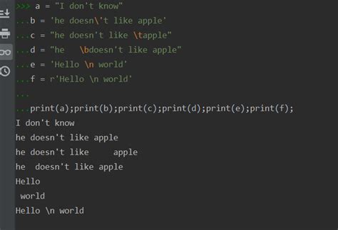 Python 跳脫字元 不及格研究室