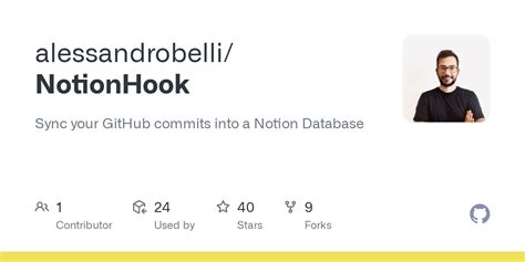 github alessandrobelli notionhook sync your github commits into a notion database