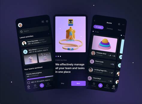 20 Dark Mobile App Ui Design For Your Inspiration Hongkiat