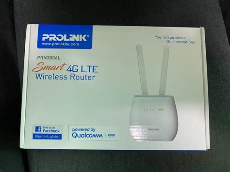 Prolink Smart 4g Lte Wireless Router Prn3006l Computers And Tech Parts And Accessories Networking