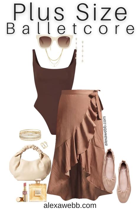 Plus Size Balletcore Outfits Alexa Webb