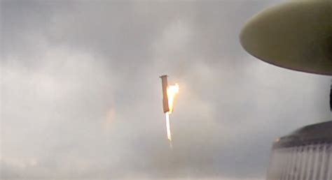 Spacex Shares Unseen Clip Of Starship Boosters Soft Landing Tower