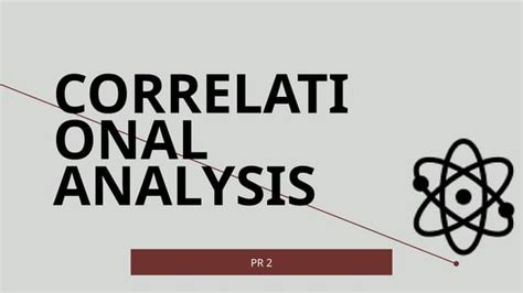 Correlational Analysis On Quantitative Research Pptx