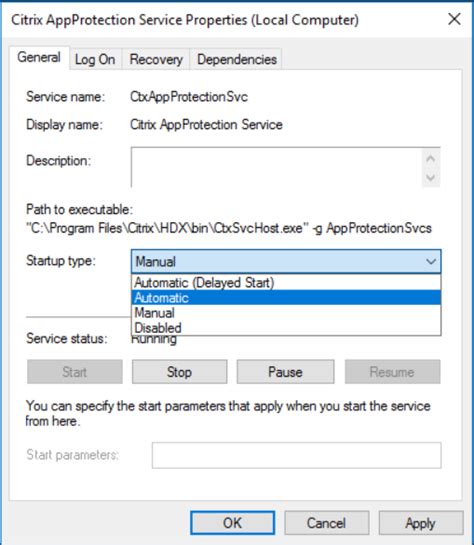 Configure App Protection Citrix Workspace App