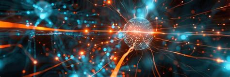 Quantum Computing Powering Neural Networks In A Sleek Lab Visualizing Complex Algorithms And