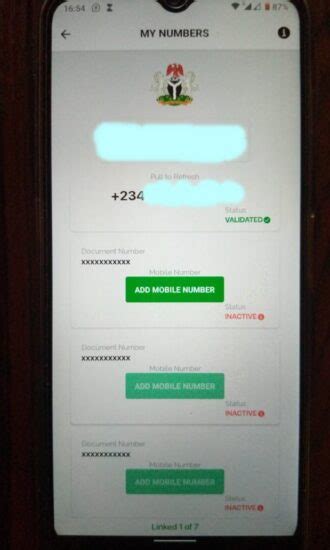 How To Link Mobile Numbers To Your NIN On NIMC APP