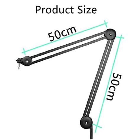 Buy Audio Array Aa 14 Long Springless Microphone Arm Stand Online Bajaao