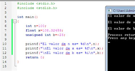 Programaci N Estructurada Declaraci N De Variables Globales