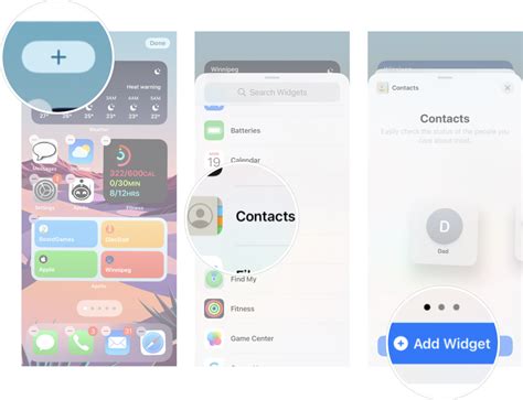 How To Set Up The Contacts Widget On IPhone And IPad IMore