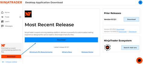 Ninjatrader Desktop Download Und Installationshandbuch