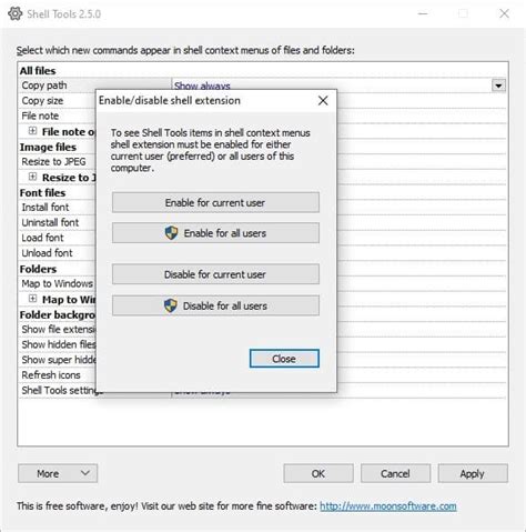 Guidereview Shell Tools Is A Freeware Program That Adds Some Useful