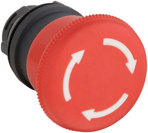 DAYTON Red 22 Mm Mounting Size Mushroom Head Push Button 30G119 30G119 Grainger