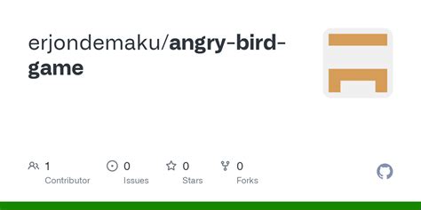 Github Erjondemaku Angry Bird Game