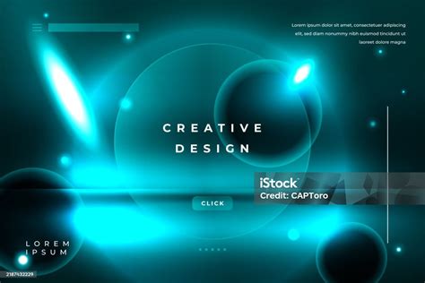 Morph Background Space Concept With Glass Effect Frame Title Text Poster Banner Presentation