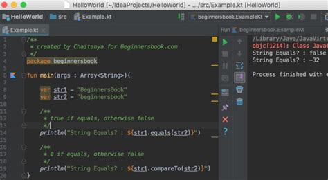 Kotlin String