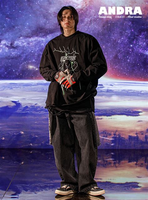 익스트림 라이징 프린트 티셔츠 블랙 4xr