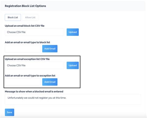 How To Block Specific Emailsdomains From Registering To Your Events
