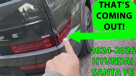 How To Remove 2024 2026 Hyundai Santa Fe Tail Light Body Sideouter